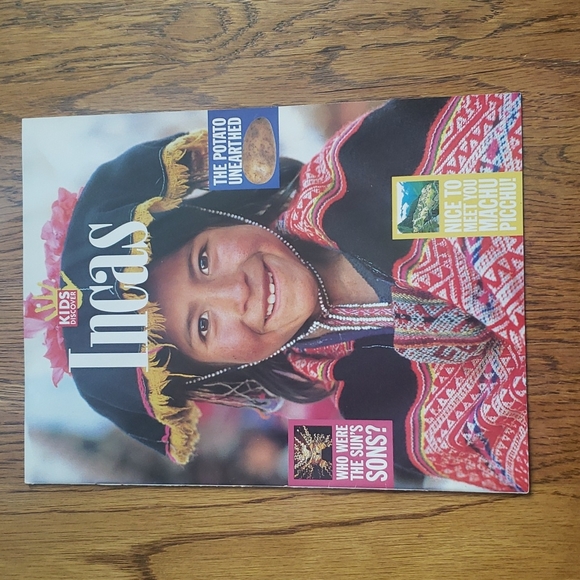 Kids Discover | Other | Vintage Y2k Kids Discover Magazine Incas Volume ...